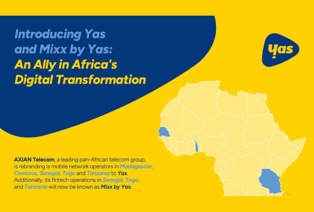 AXIAN Telecom Rebrands Across Africa with Yas and Mixx by Yas for ...