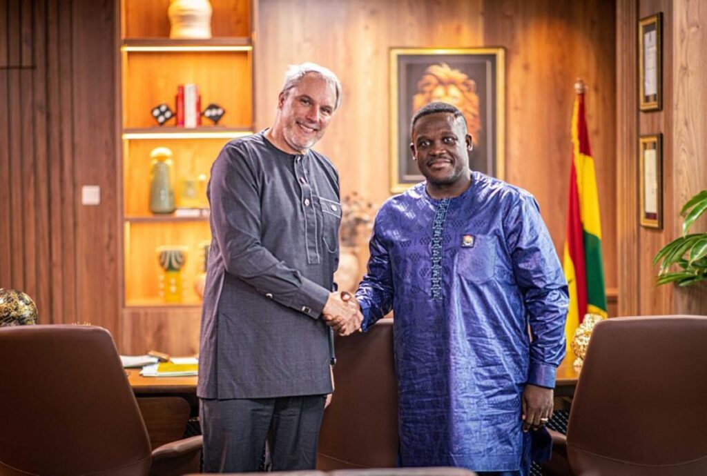 MTN CEO Engages Ghana’s Digital Minister to Strengthen Telecom Growth ...