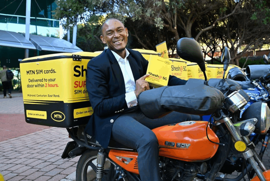 MTN Launches 2-Hour Motorbike Delivery to Speed Up SIM and Internet ...