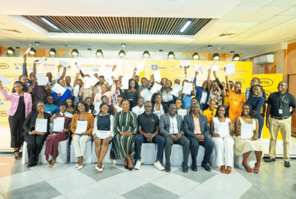 MTN Uganda Graduates 103 Youth from Second Cohort of ACE Skilling ...