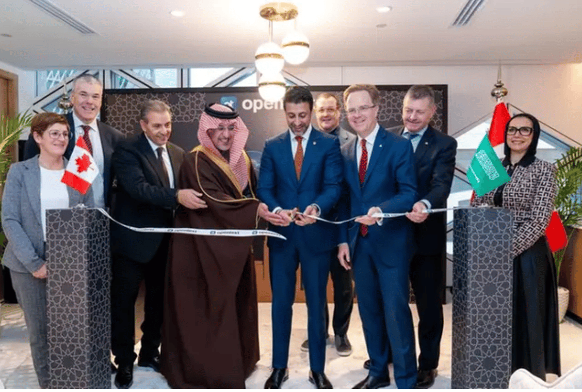 OpenText Opens Middle East Headquarters in Riyadh to Drive AI and ...